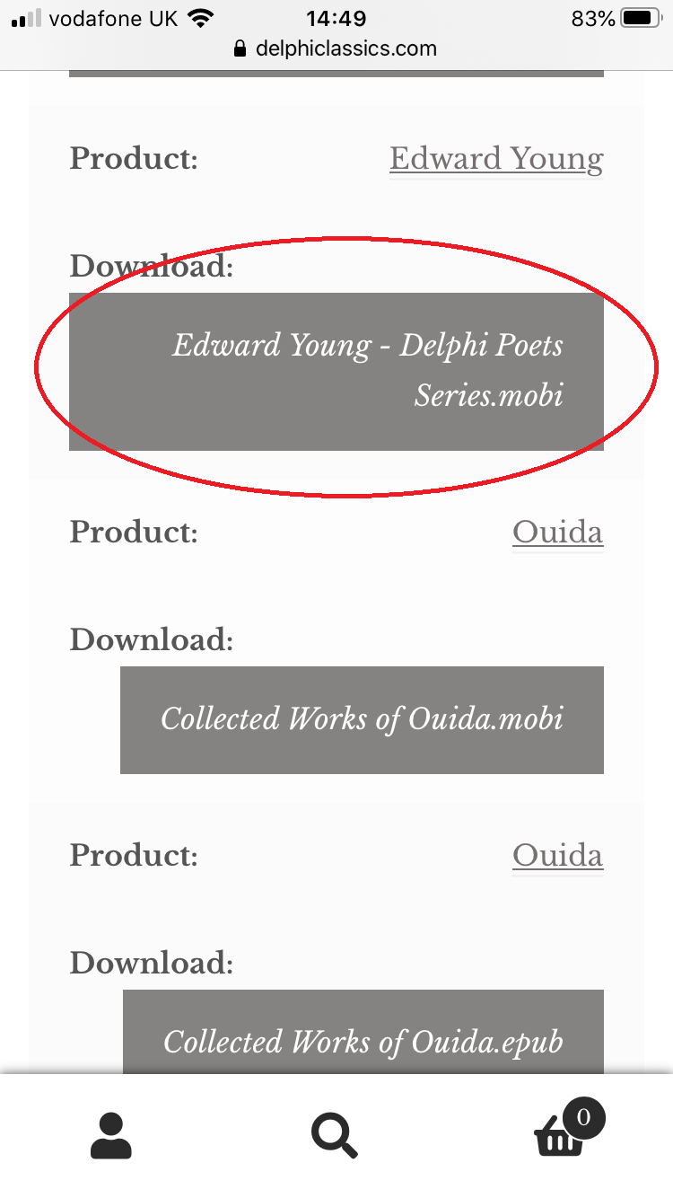 iPad and Apple Devices – Delphi Classics